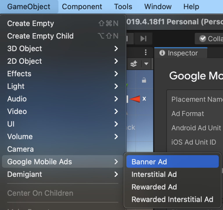 【初心者向け】Google Mobile Ads Unityプラグインの広告プレースメント機能を使った広告実装 | OSAKANA LABO