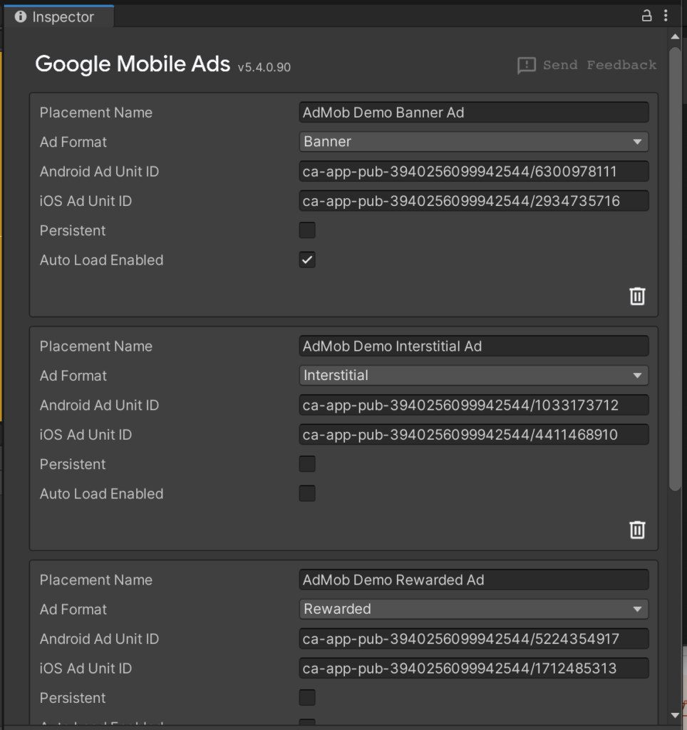 【初心者向け】Google Mobile Ads Unityプラグインの広告プレースメント機能を使った広告実装 | OSAKANA LABO